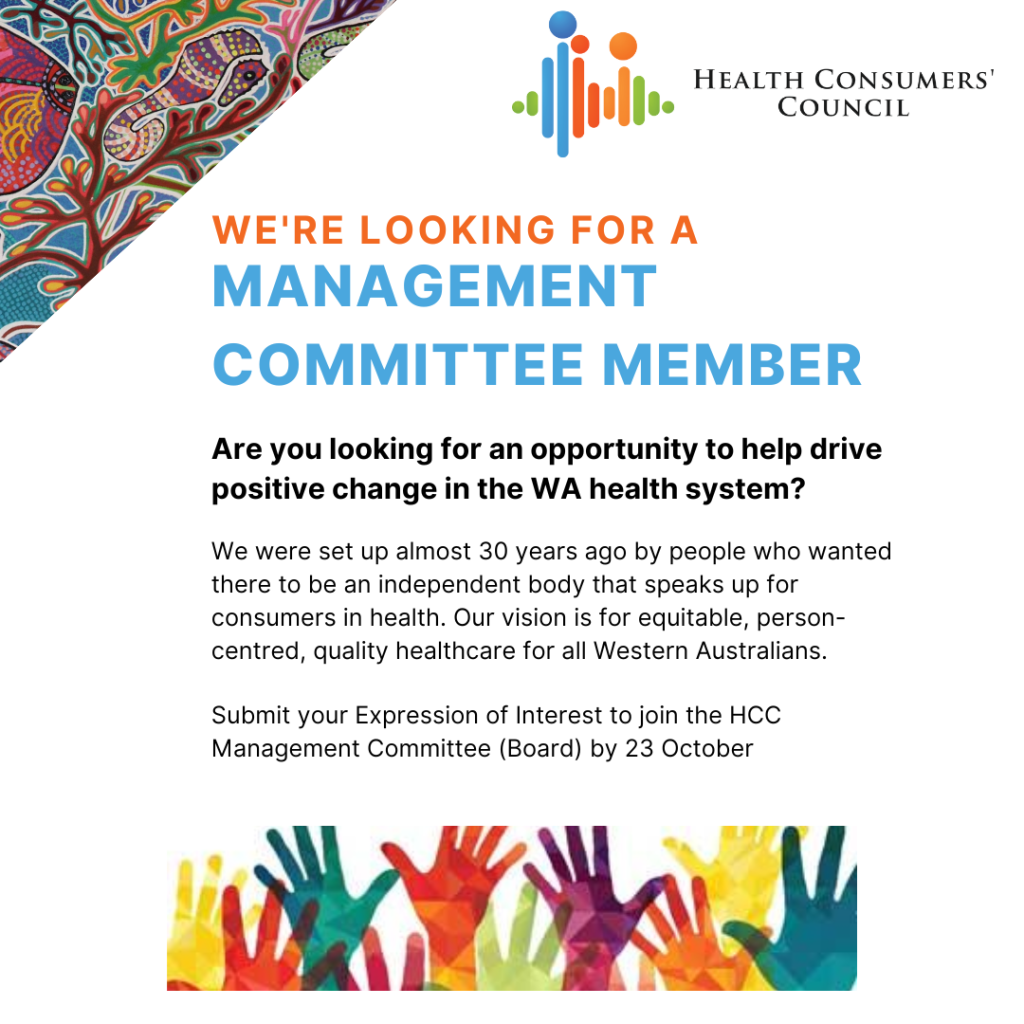 Expression of Interest – Join the HCC Management Committee (Board ...